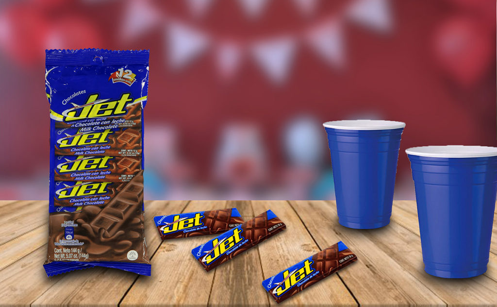 CHOCOLATINA JET 144 gr.- MILK CHOCOLATE 5.07 oz. – Cilaymar SAS