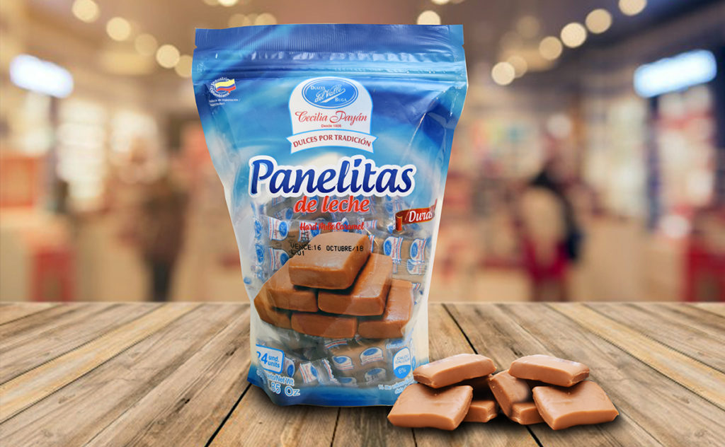 PANELITAS DE LECHE DURAS 335 gr. / CARAMEL CANDY 11.85 oz. – Cilaymar SAS