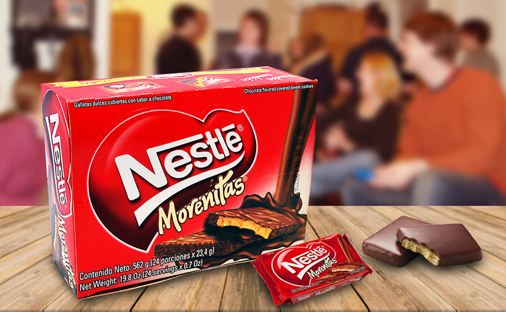 MORENITAS 562 gr. – SWEET CHOCOLATE FLAVOR COVERED BISCUITS 19.8 oz ...